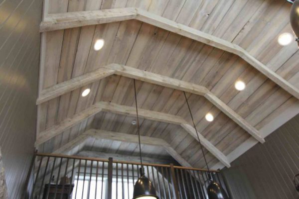 ceiling-pickled-stain • Beam And Board